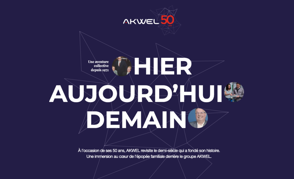Le Groupe familial AKWEL fête ses 50 ans - Ekno